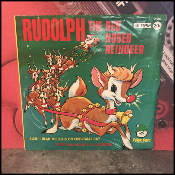 Peter Pan Records | Other | Rudolph The Red Nosed Reindeervinyl Record ...